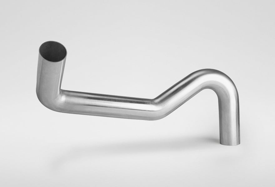 When is it useful to bend a tube with a small bending radius?