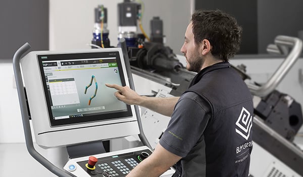 Right- and left-hand bending for tubes with large diameter, thick or ...